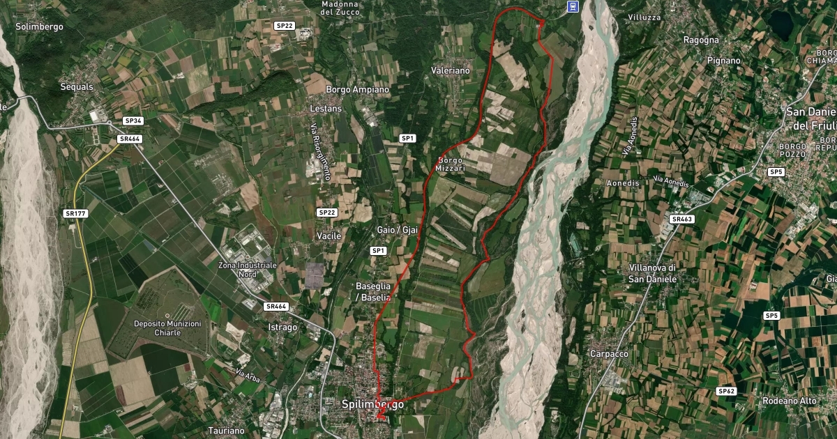 prova tagliamento : Scribble Maps
