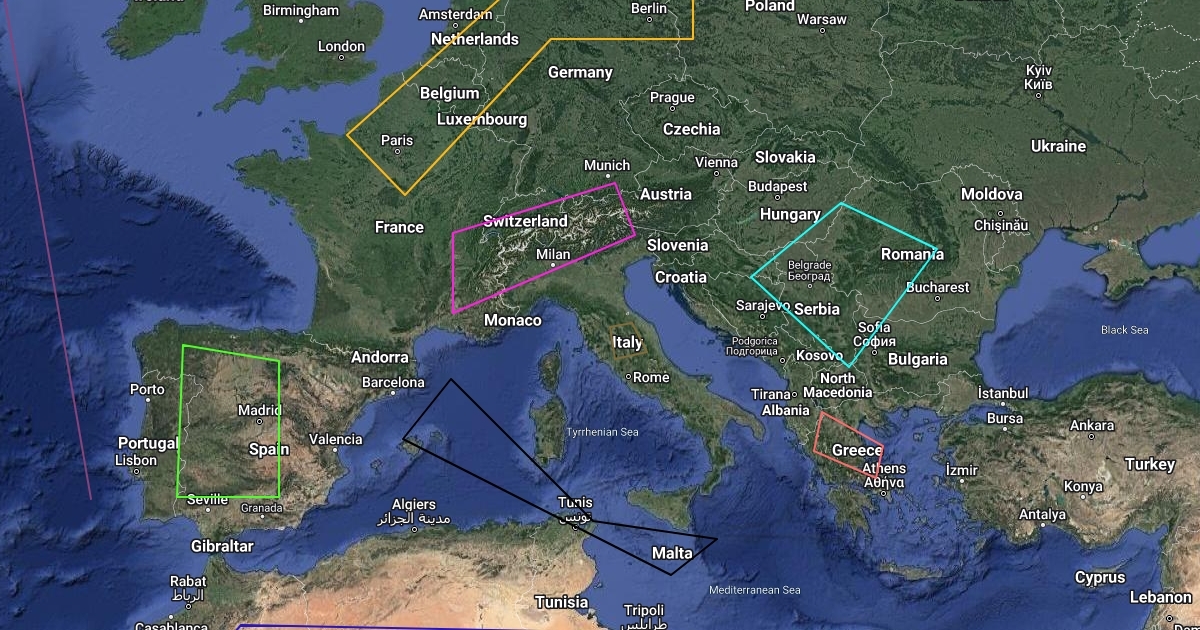 GEOGRAFÍA BÁSICA DE EUROPA : Scribble Maps