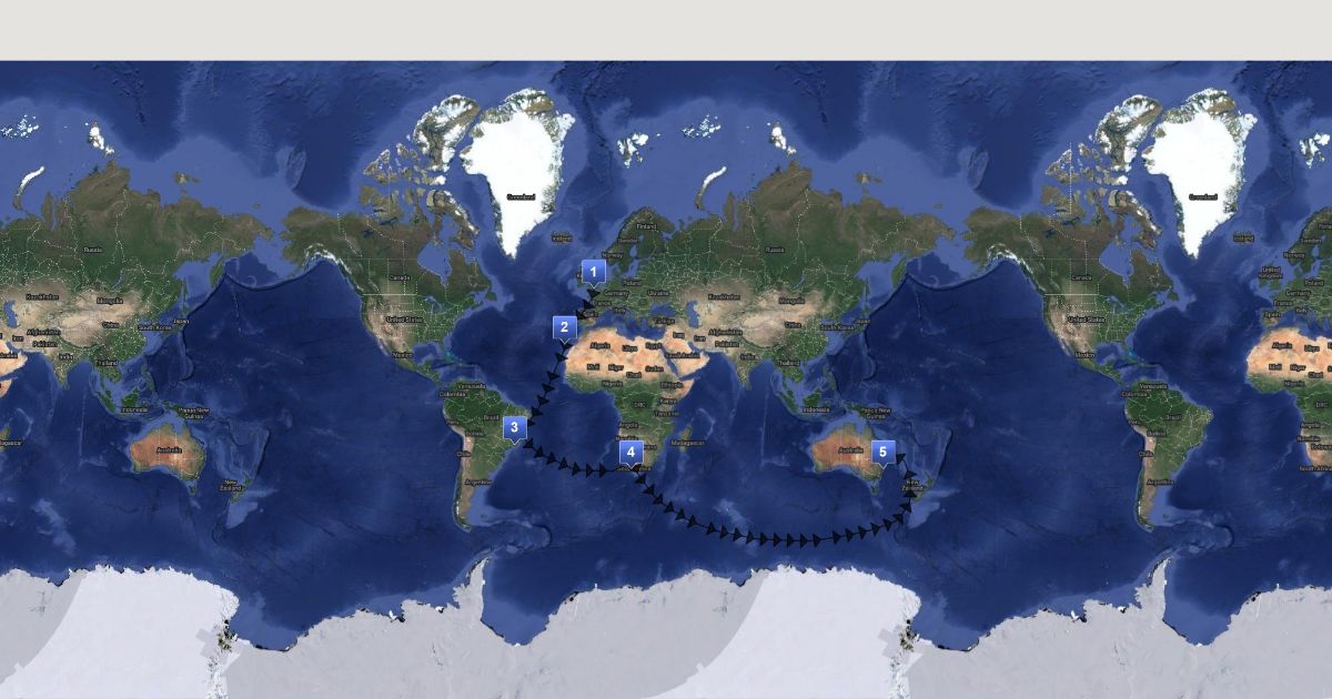 First Fleet : Scribble Maps