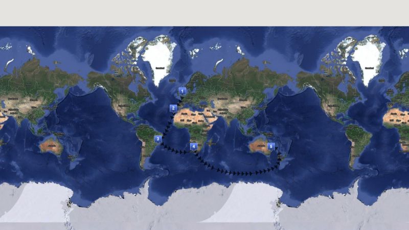 First Fleet : Scribble Maps