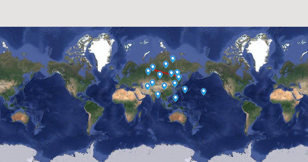 MAp of China : Scribble Maps