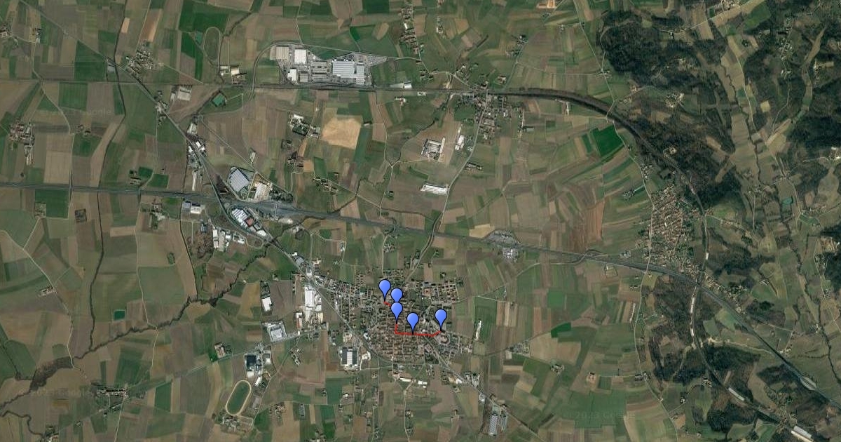 Mappa di Villanova d'Asti : Scribble Maps