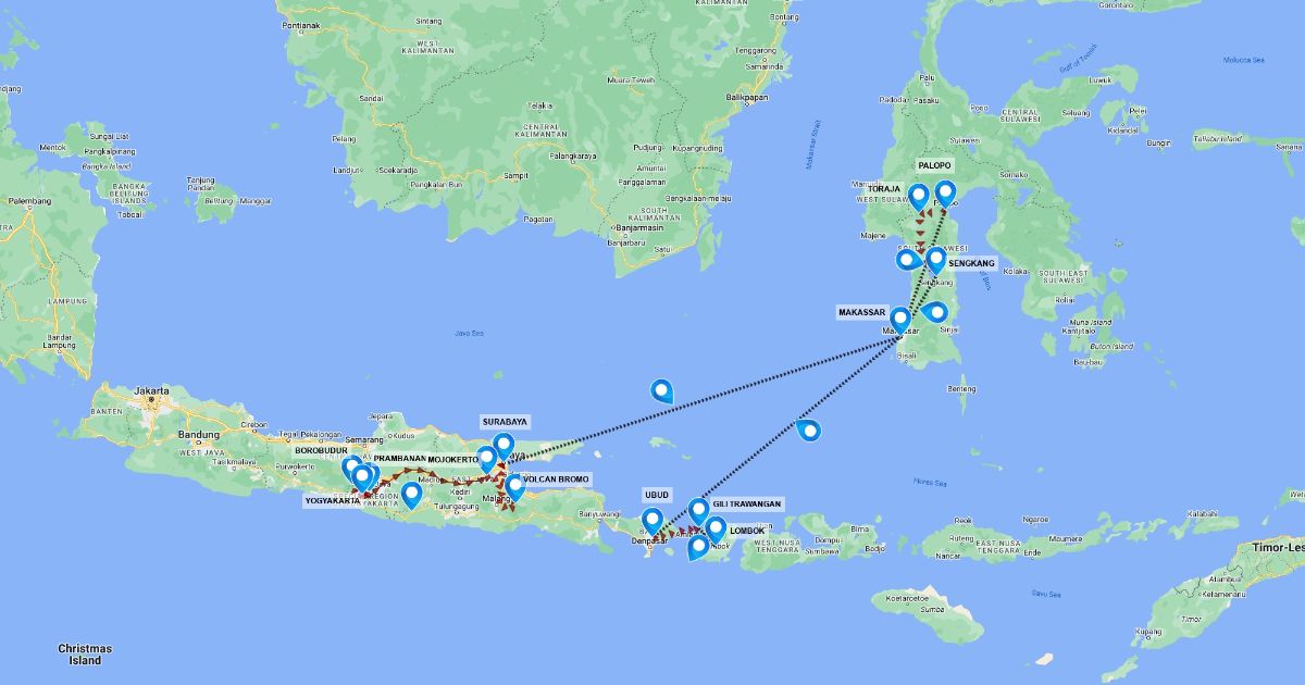 indonesia : Scribble Maps