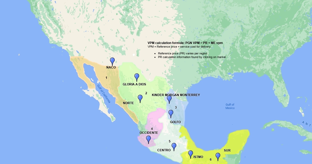 Mexico Map : Scribble Maps
