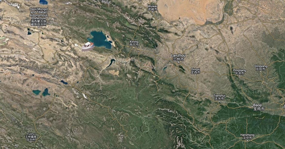 Yellow river valley map : Scribble Maps