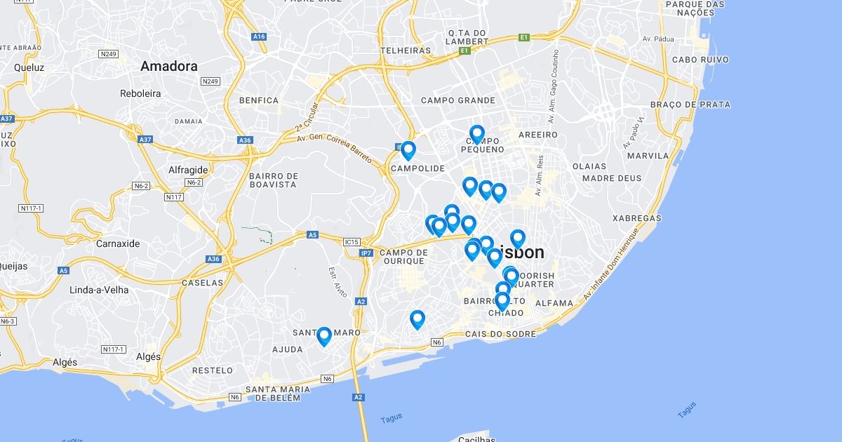 Mapa 5 : Scribble Maps