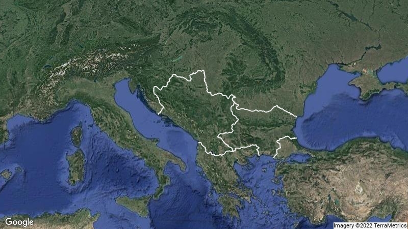 Alternate Map Of Balkans 1920. : Scribble Maps