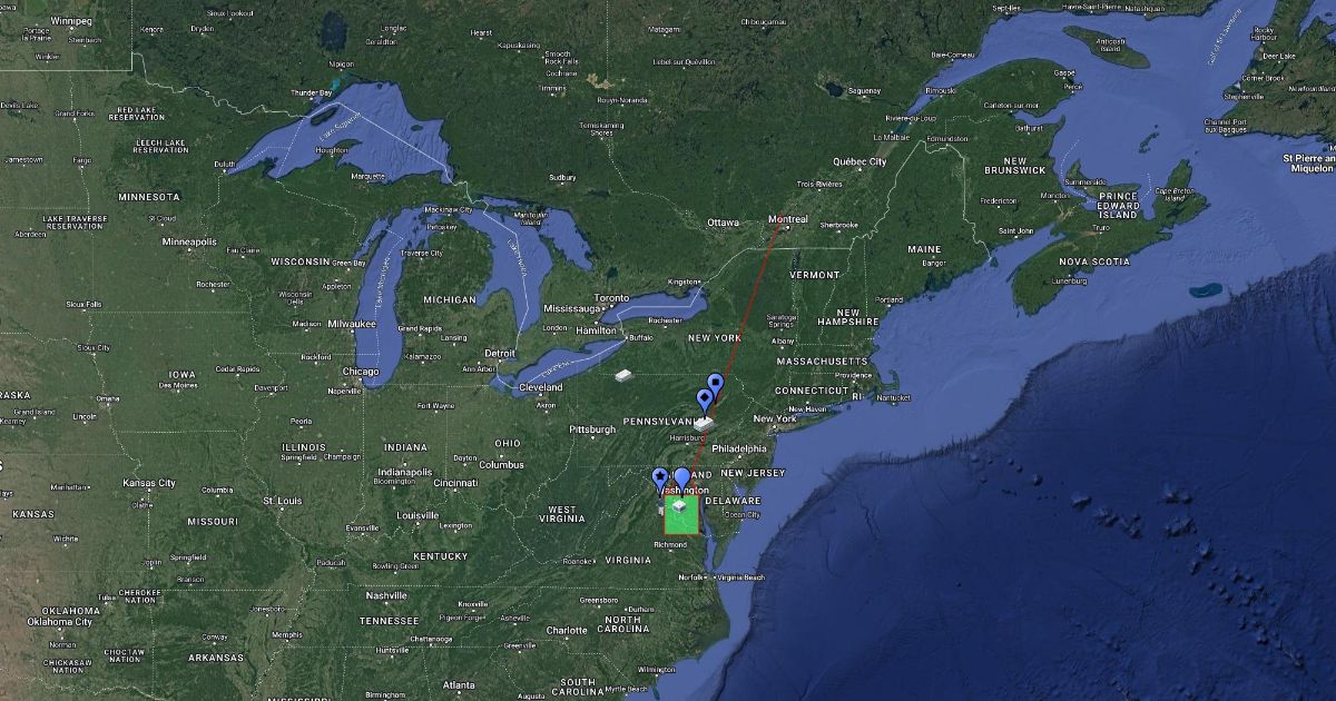 underground railroad : Scribble Maps