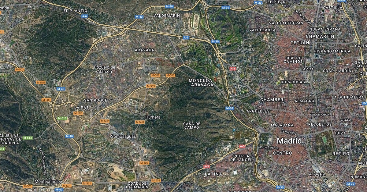 recorrido por madrid : Scribble Maps