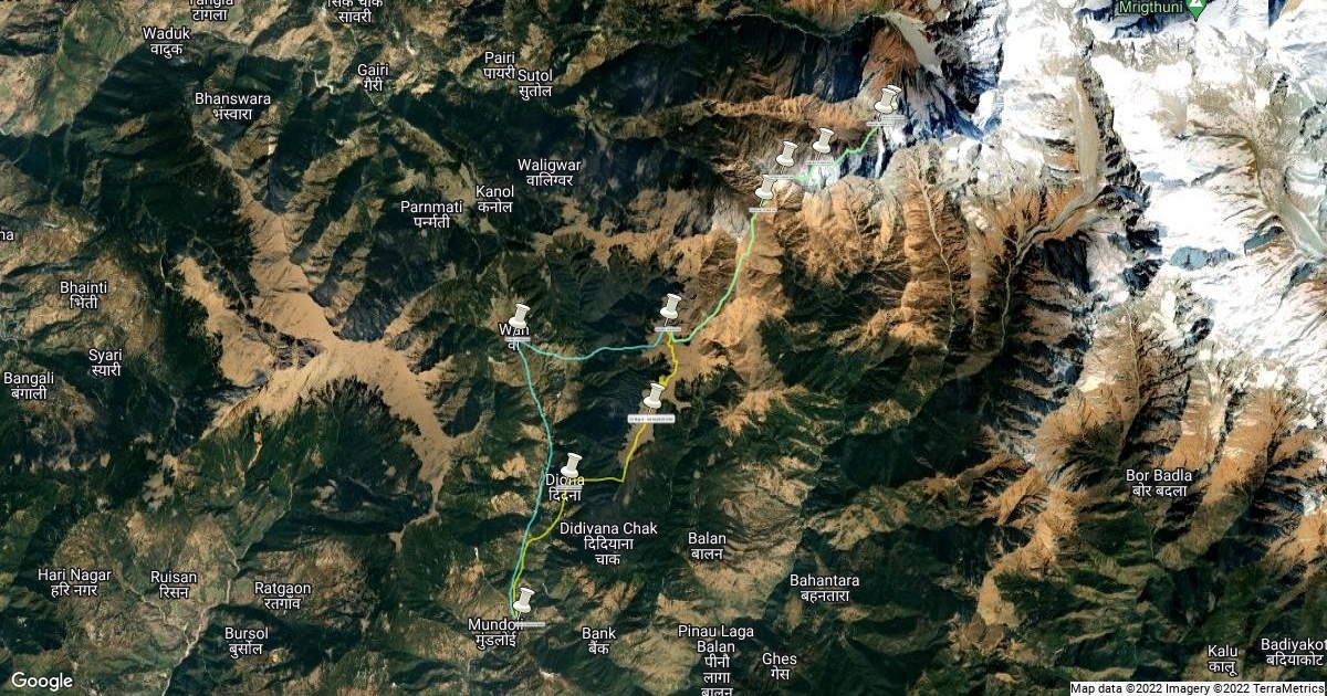 Roopkund Trek - Get Beyond Limits : Scribble Maps