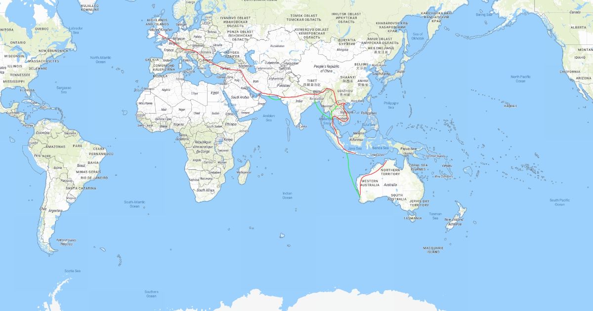 rough map : Scribble Maps