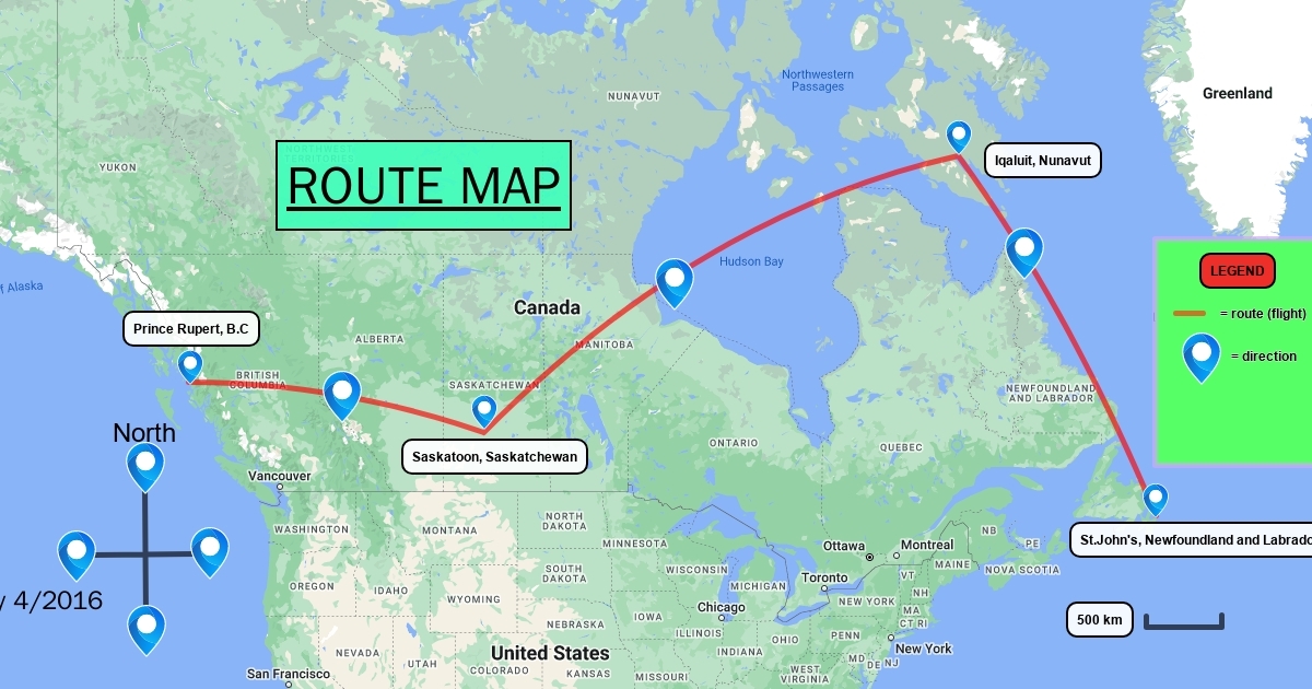 route map : Scribble Maps