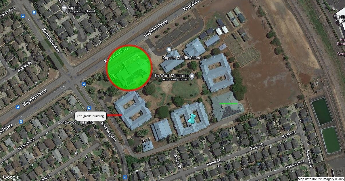 kapolei middle school : Scribble Maps