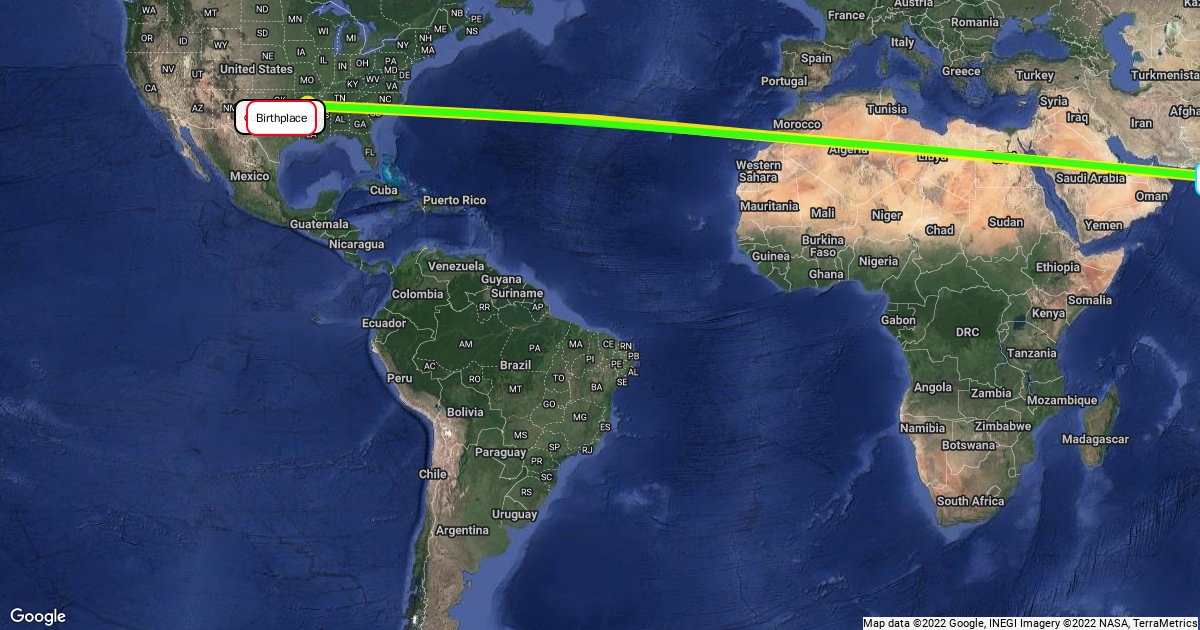 migration map : Scribble Maps