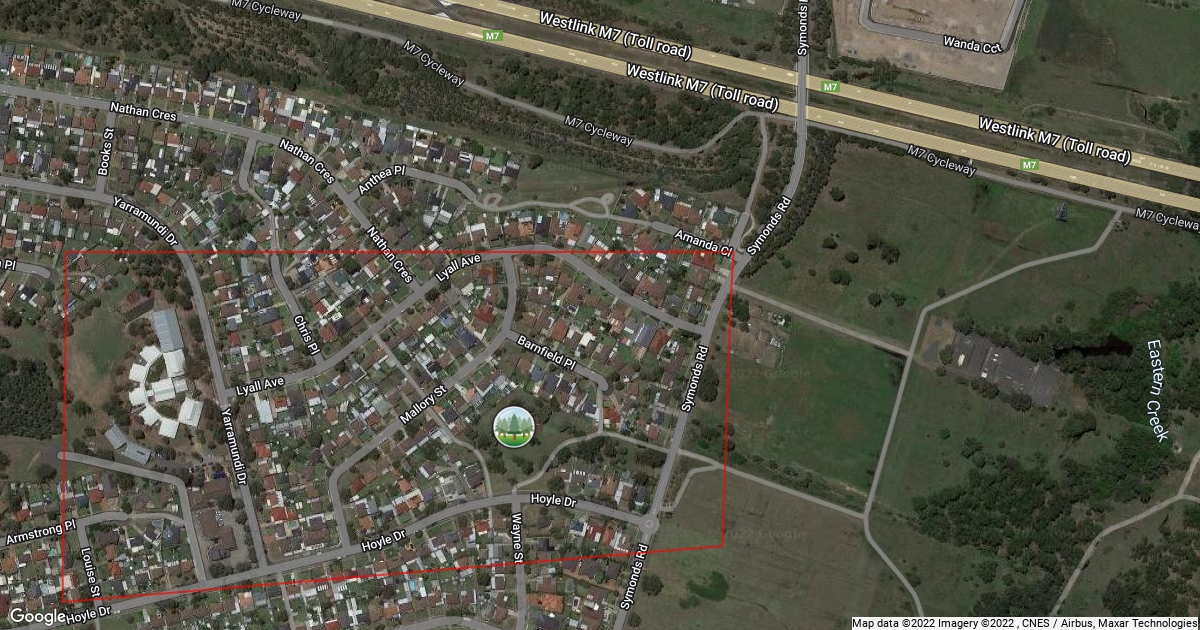 school and park map : Scribble Maps