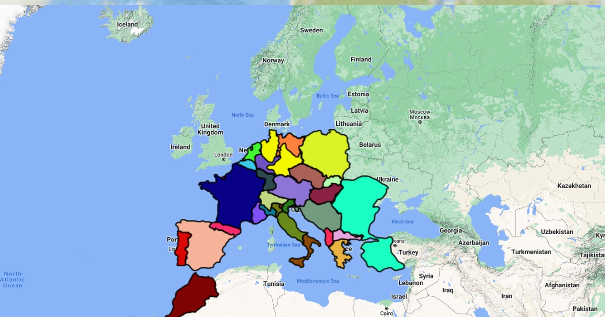 Alternate History Late 1500's : Scribble Maps