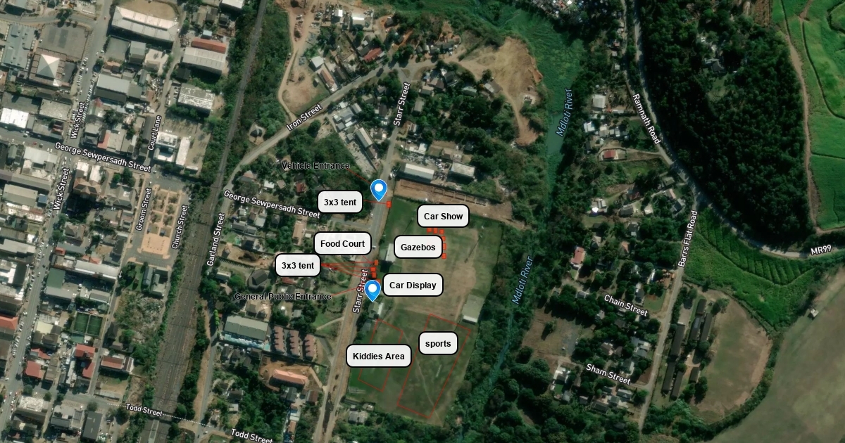 verulam rec grounds : Scribble Maps