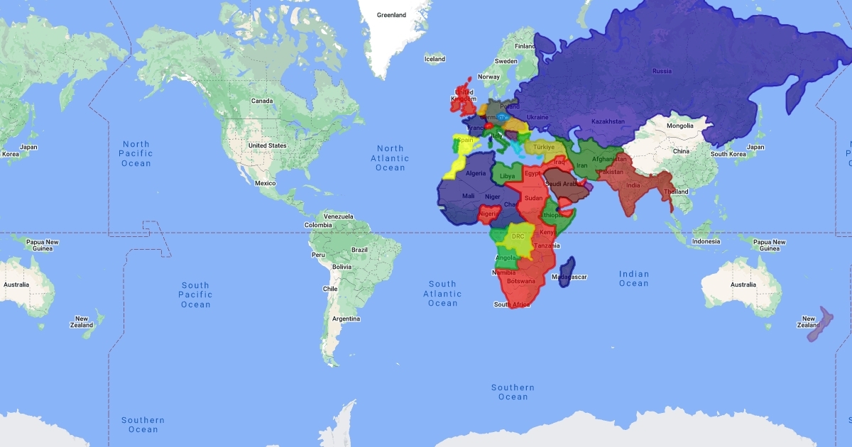 After WW1 : Scribble Maps