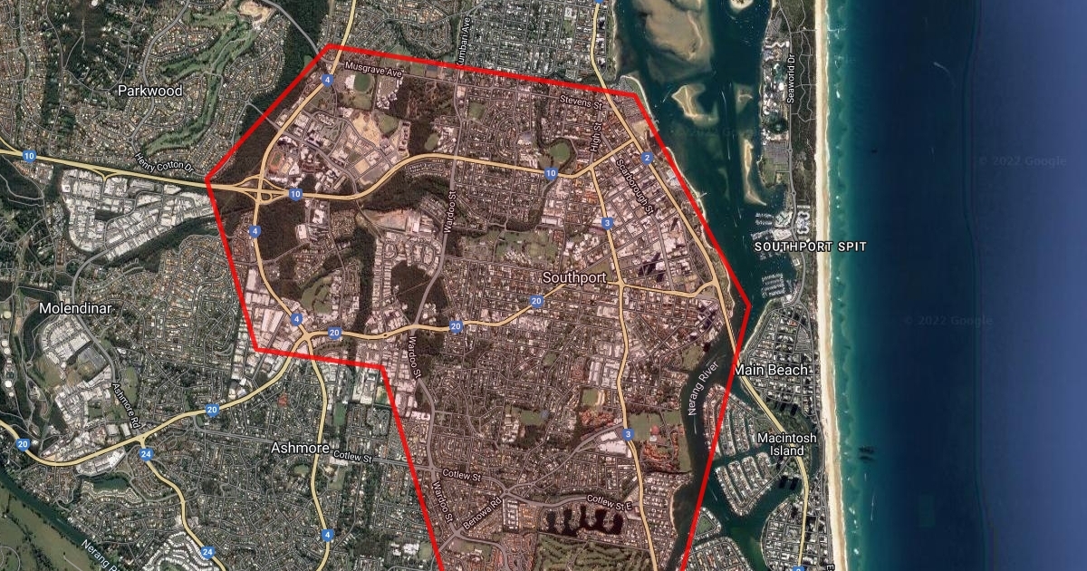 southport pilot map : Scribble Maps