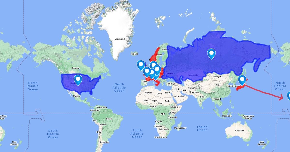 World War II : Scribble Maps
