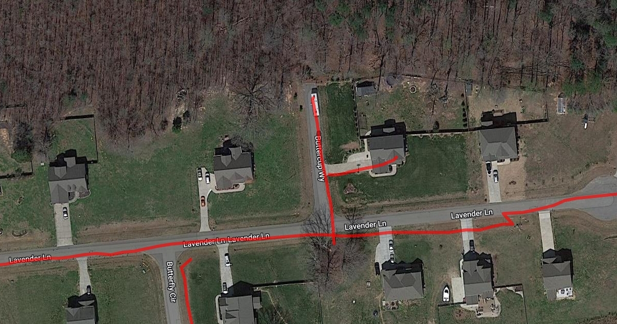 My places : Scribble Maps