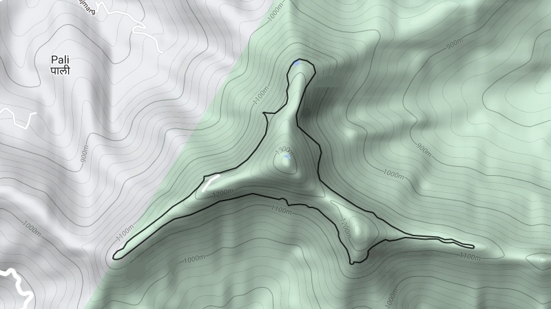 Rajgad fort : Scribble Maps