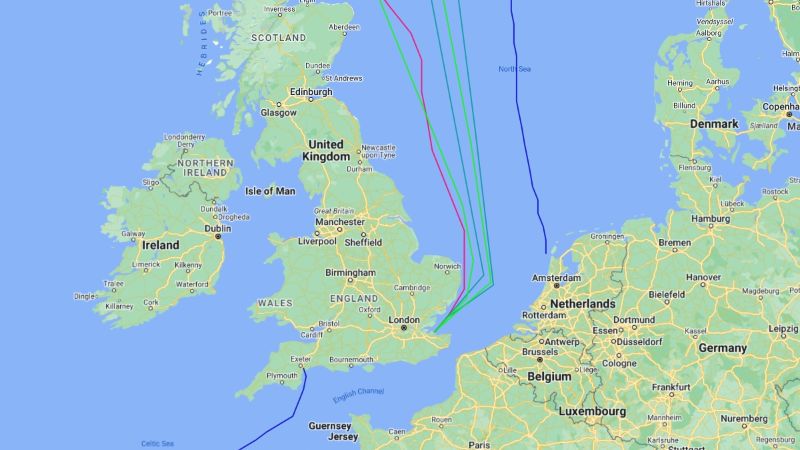 Henry Hudson's Voyages : Scribble Maps
