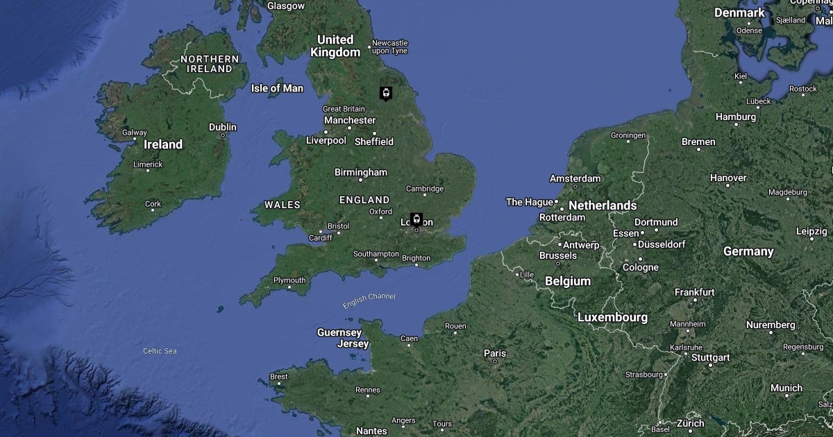 Train travel blog : Scribble Maps