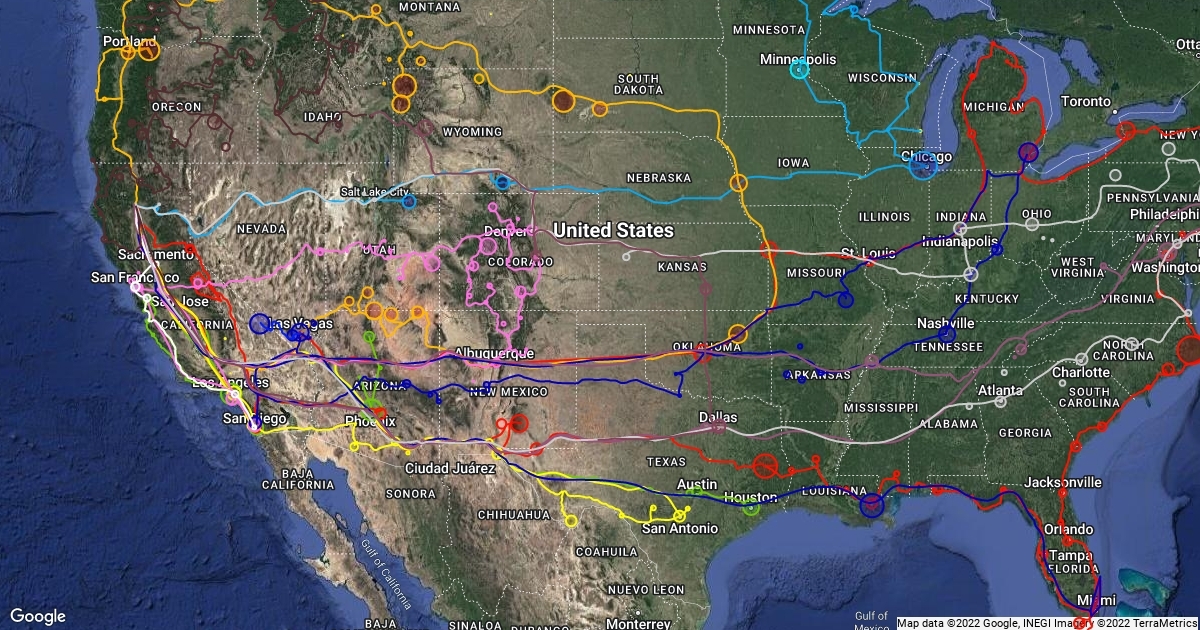 travelvan : Scribble Maps