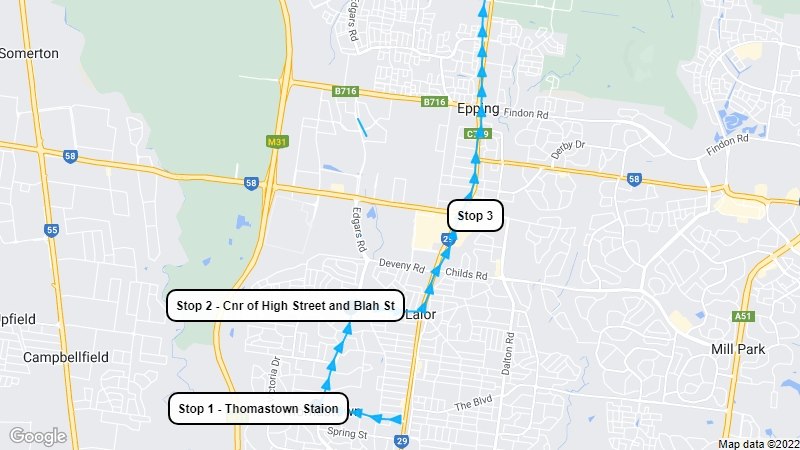 Dyson trail Map : Scribble Maps