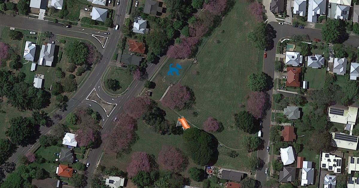 Playground and Dog Park for Math : Scribble Maps