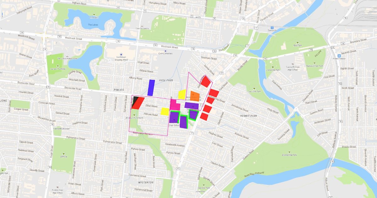 Map of excursion : Scribble Maps