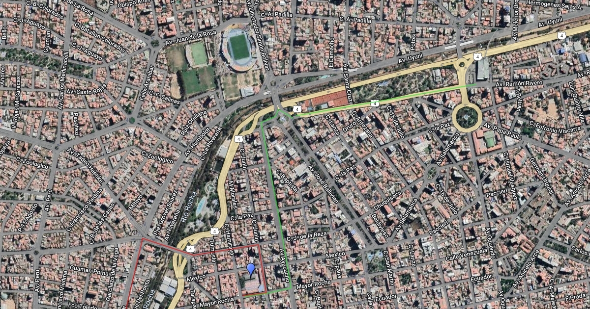 Rutas Camila : Scribble Maps