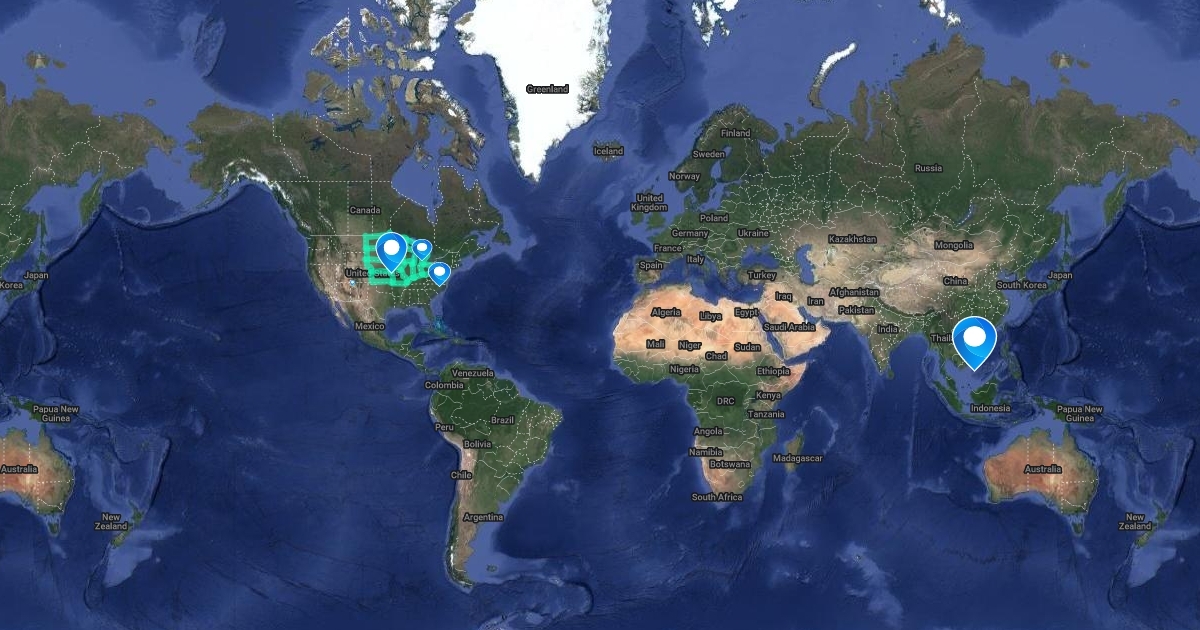 Minion map : Scribble Maps