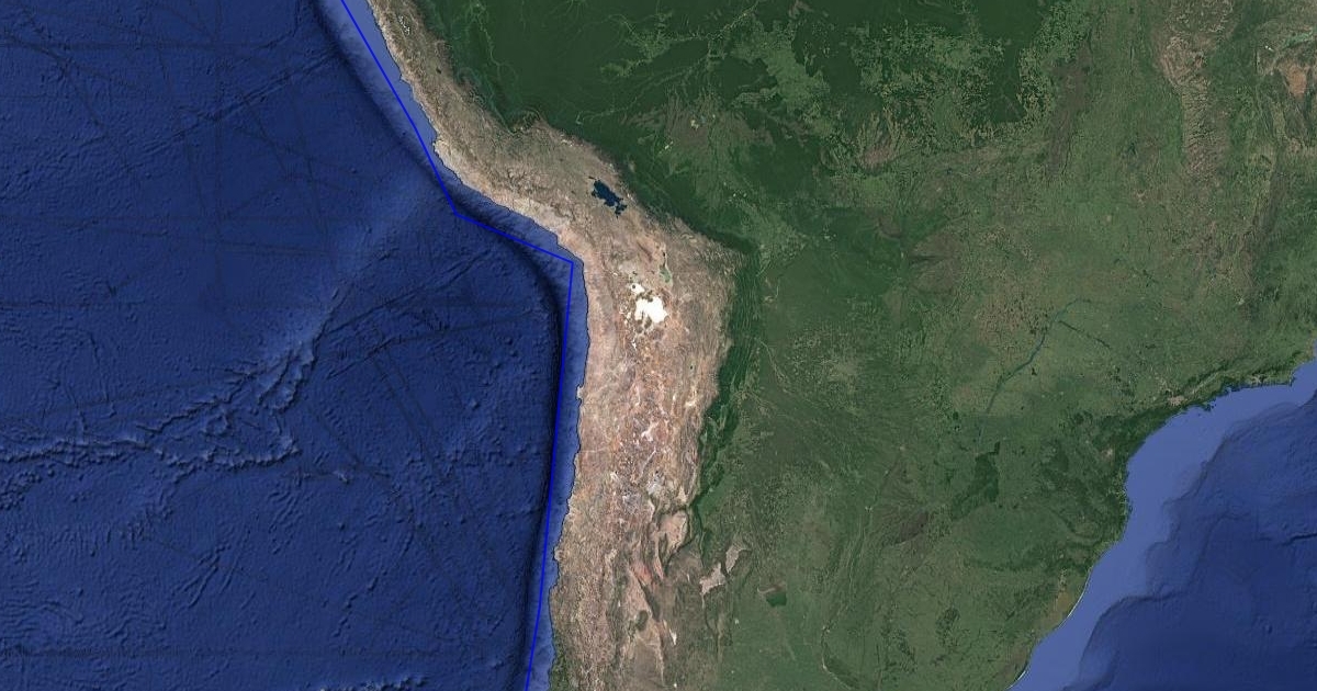 Map of Recent Earthquakes and Tectonic Boundaries : Scribble Maps