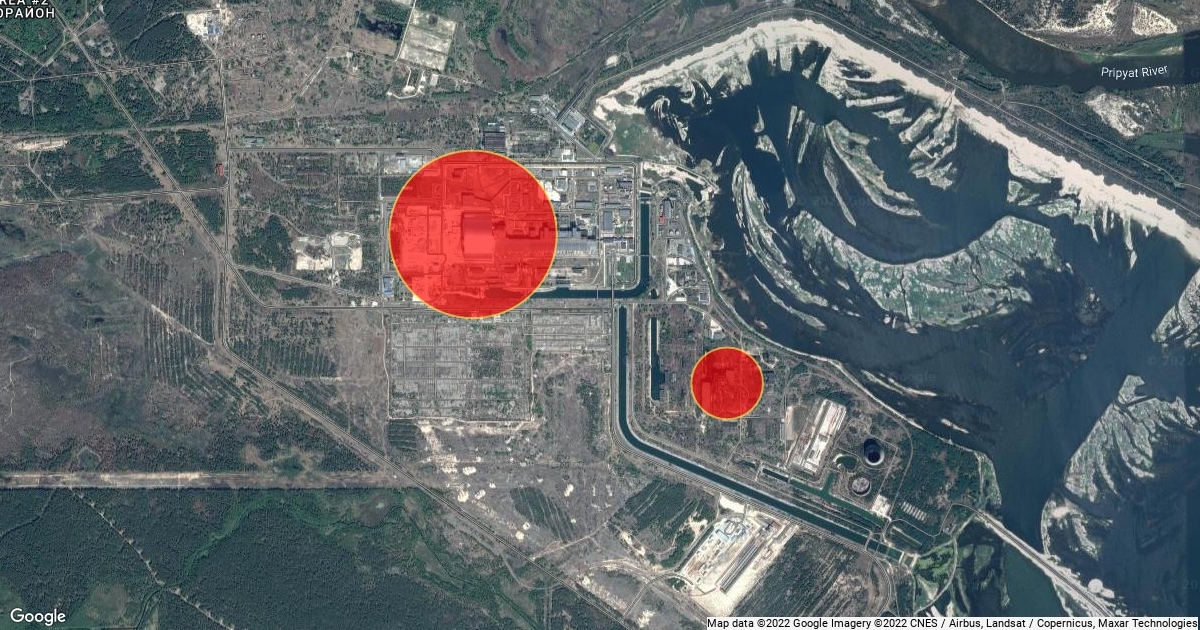 Chernobyl : Scribble Maps