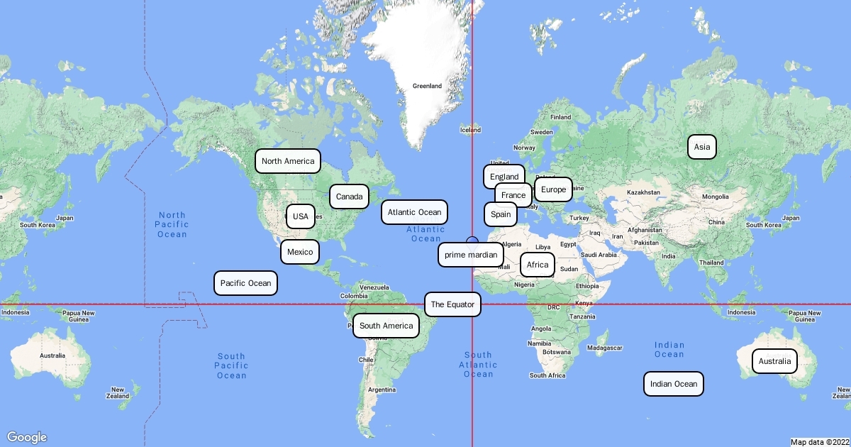World Geography : Scribble Maps