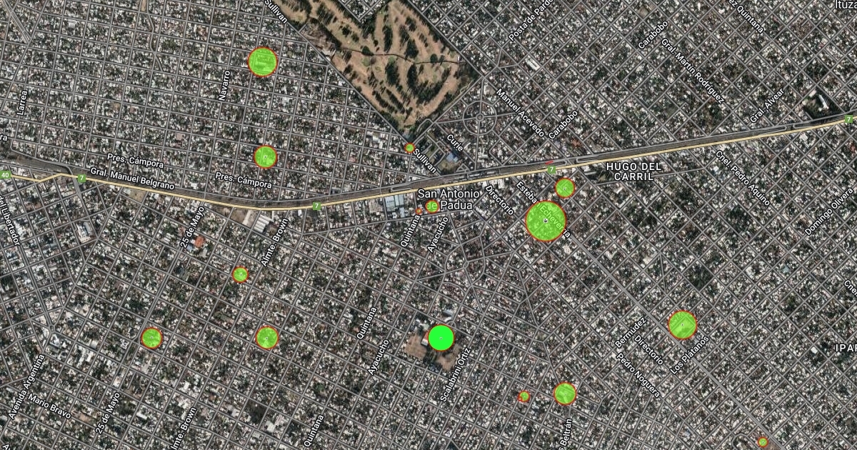 Escuelas de San Antonio de Padua : Scribble Maps