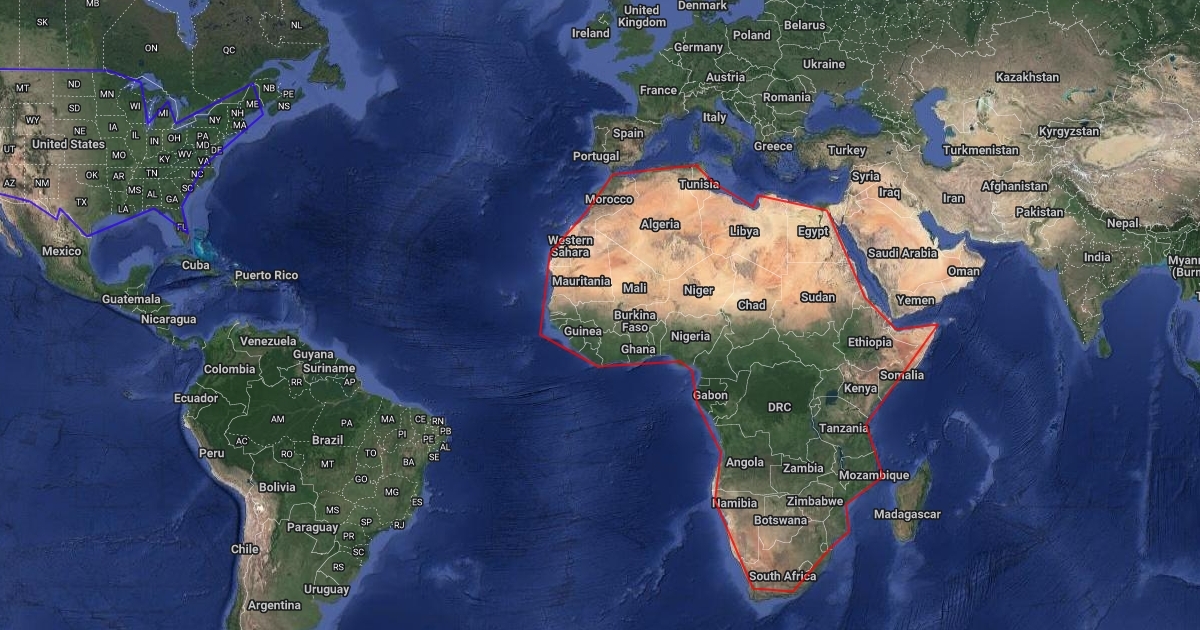 Ringworm map : Scribble Maps