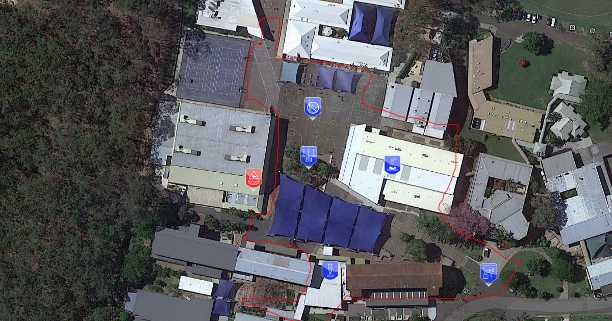 MCA Yard : Scribble Maps