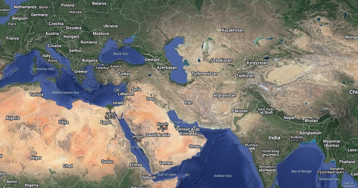 Middle East settlements : Scribble Maps