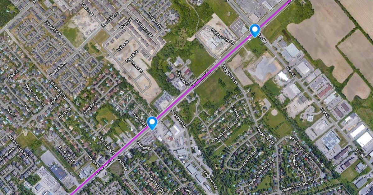 ottawa transit map : Scribble Maps