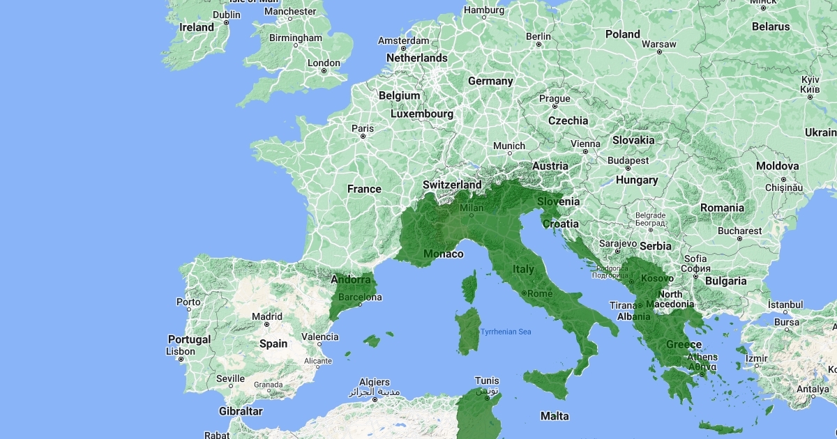 Italy : Scribble Maps