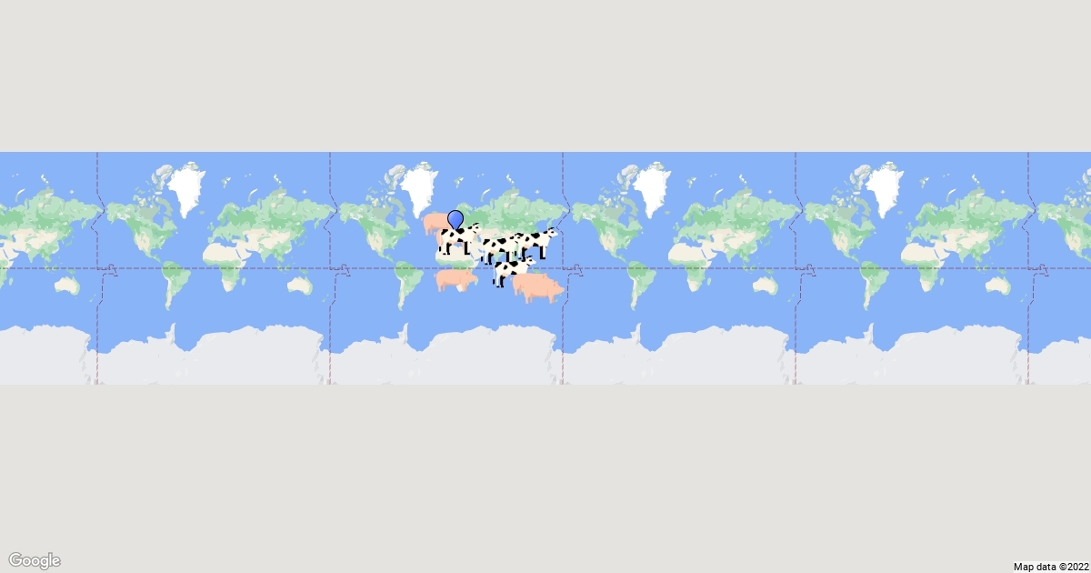 The Farm of locations : Scribble Maps
