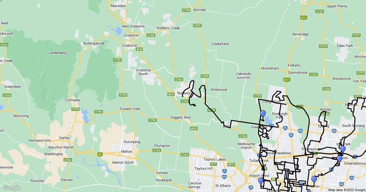 School buses : Scribble Maps