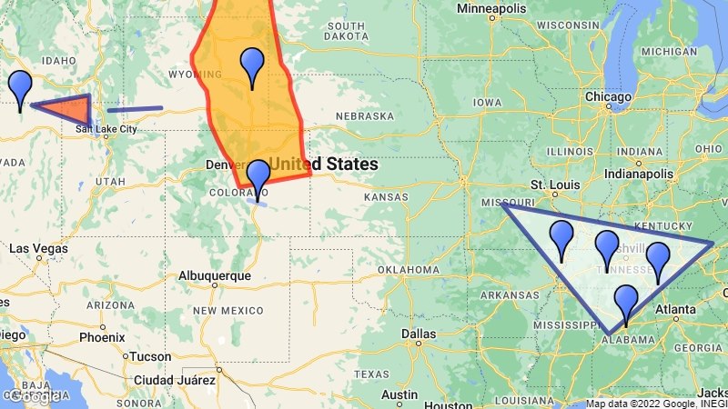 the dust bowl map 1930s : Scribble Maps