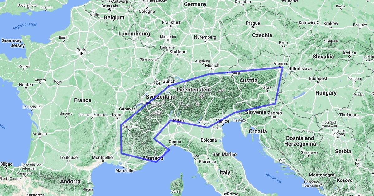 Alps : Scribble Maps