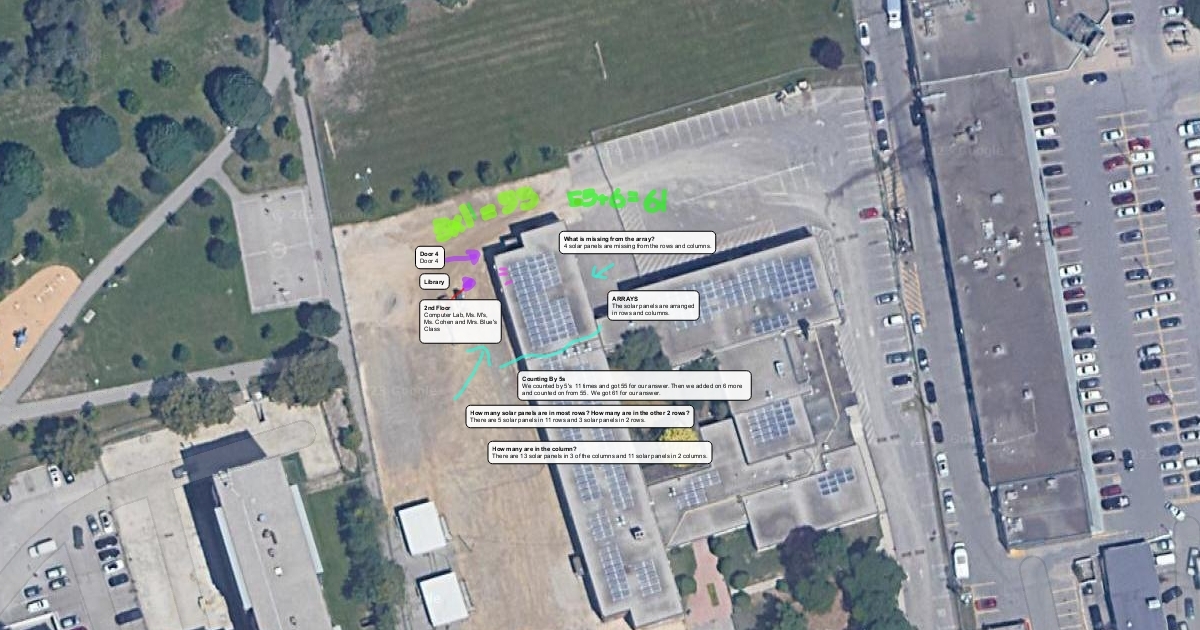 Mrs. Blue's Class Math Activity : Scribble Maps