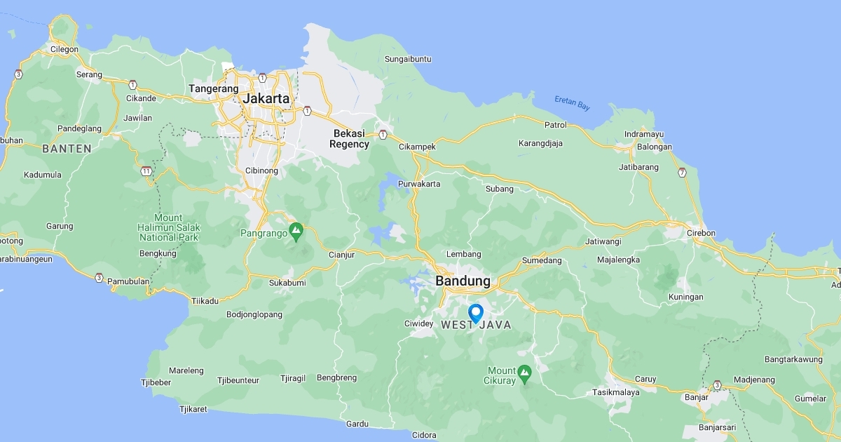 Peta Jawa Barat : Scribble Maps