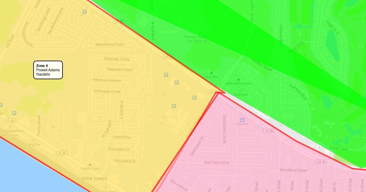 Zone Map : Scribble Maps